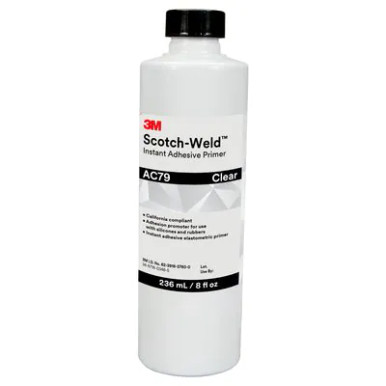 3M™ Scotch-Weld™ Instant Adhesive Primer AC79, Clear, 8 fl oz Bottle