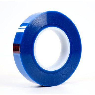 3M™ Polyester Tape 8905, Blue, 1 in x 72 yd, 6.4 mil