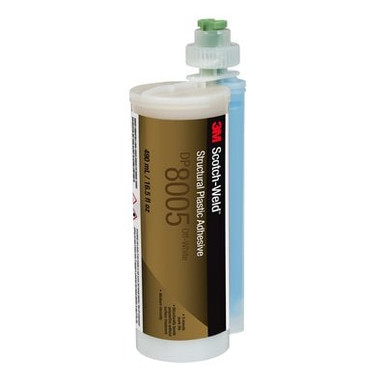 3M™ Scotch-Weld™ Structural Plastic Adhesive DP8005, Off-White, 490 mL ...