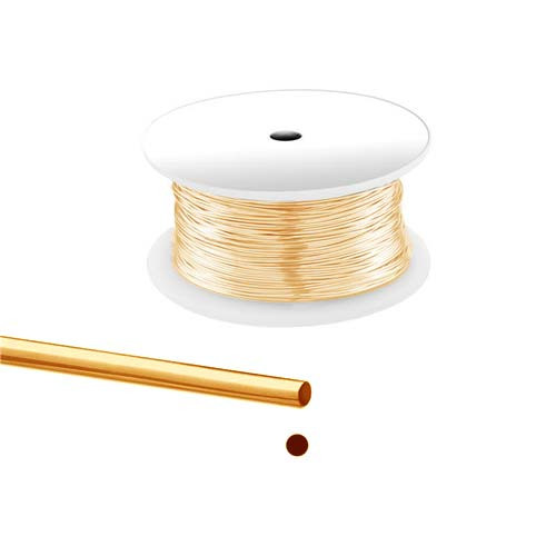 Gold Filled Round Beading Wrapping Wire