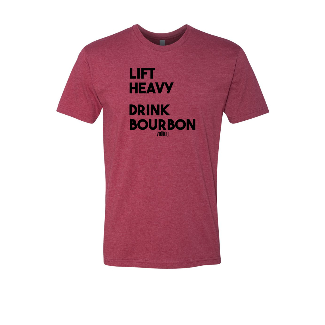 Lift Heavy, Drink Bourbon - TEE