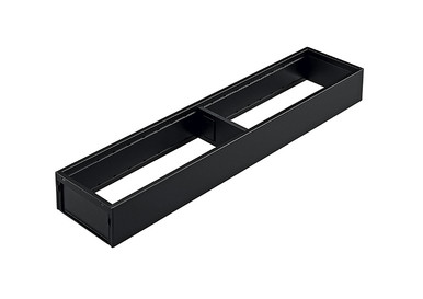 AMBIA-LINE Drawer Frame - 100mm in Carbon Black