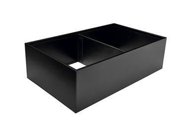 AMBIA-LINE Deep Drawer Frame - 218mm in Carbon Black
