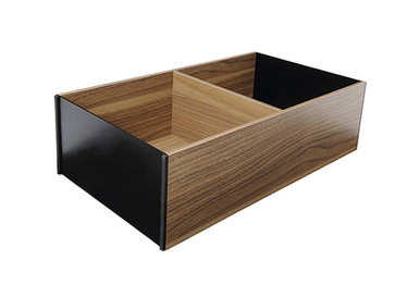 AMBIA-LINE Deep Drawer Frame - 218mm in Tennessee Walnut