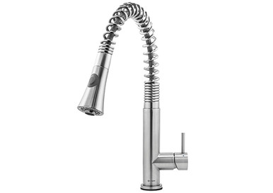 Spiro Pull-Out Spray Tap - Stainless Steel
