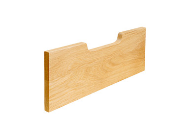Internal Oak Drawer Fronts | Solid Oak with Handle Cut-Outs