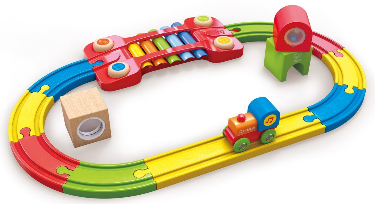 Hape Sensory Railway on Sale! Toddler Wooden Train Sets