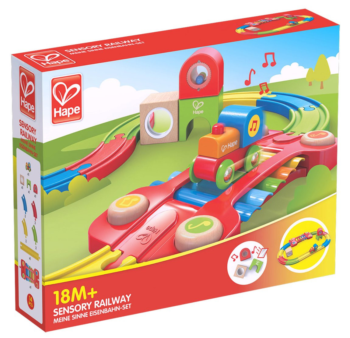 Hape Sensory Railway on Sale! Toddler Wooden Train Sets