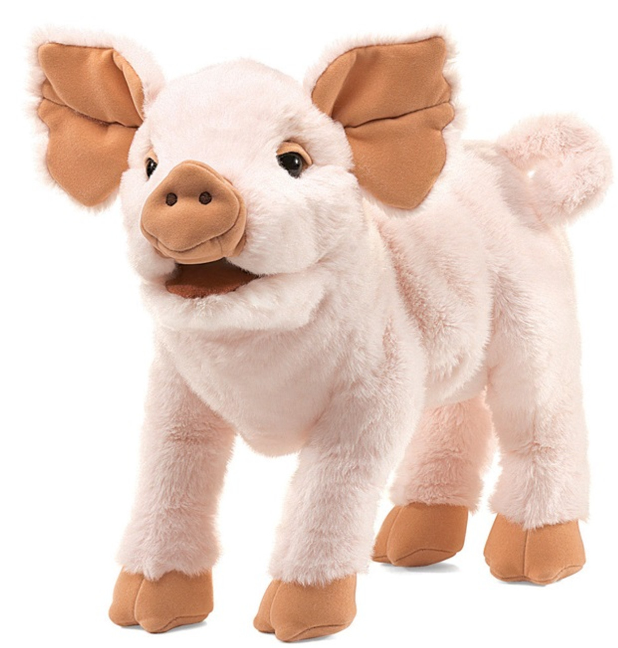 Folkmanis Piglet Puppet on Sale! Animal Puppets