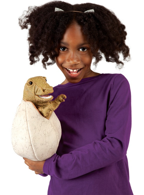 Folkmanis Hatching Dinosaur Egg Puppet Sale Online!