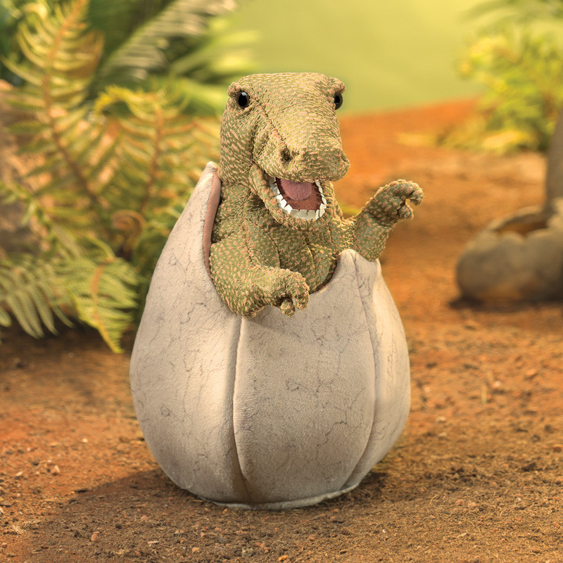 Folkmanis Hatching Dinosaur Egg Puppet Sale Online!