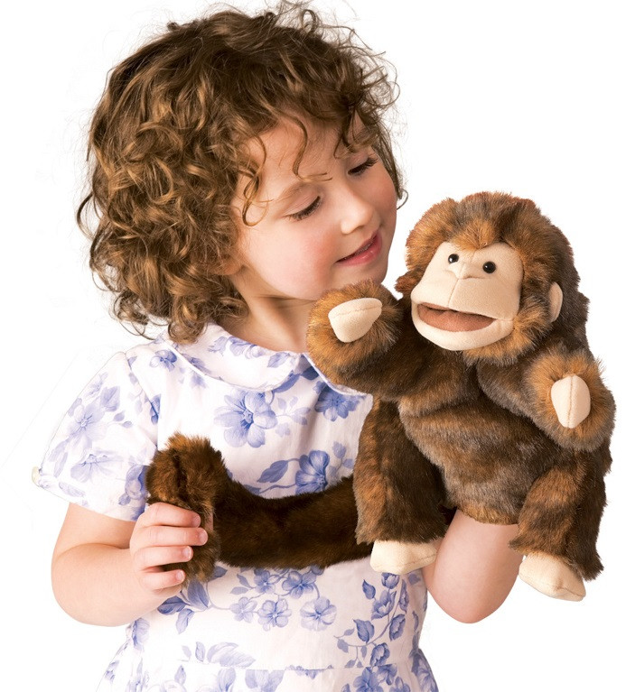 Folkmanis Monkey Puppet on Sale! Animal Puppets Online