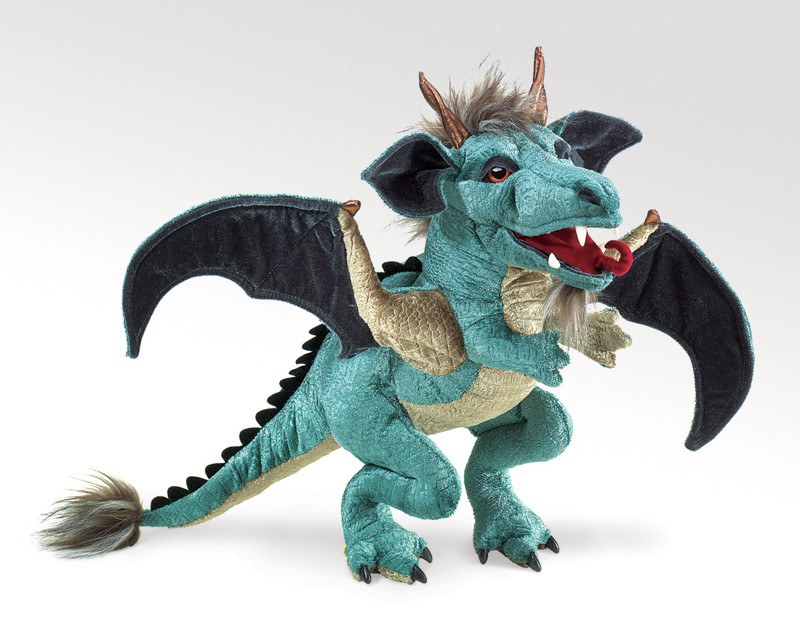 Folkmanis Sky Dragon Puppet on Sale! Animal Puppets Online
