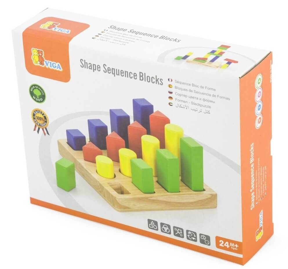 Viga Shape Sequence Block Puzzle on Sale! Fast Australia Shipping
