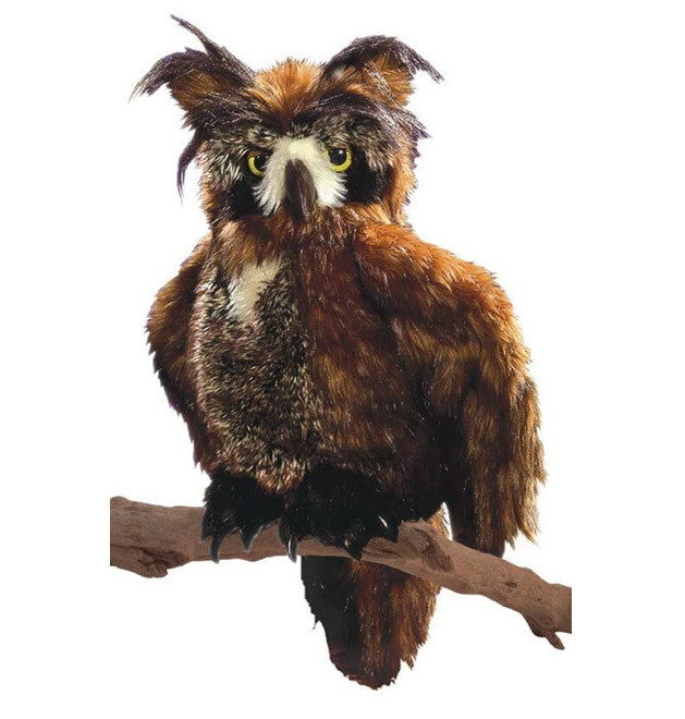Folkmanis Great Horned Owl Puppet Sale! Australia Shipping