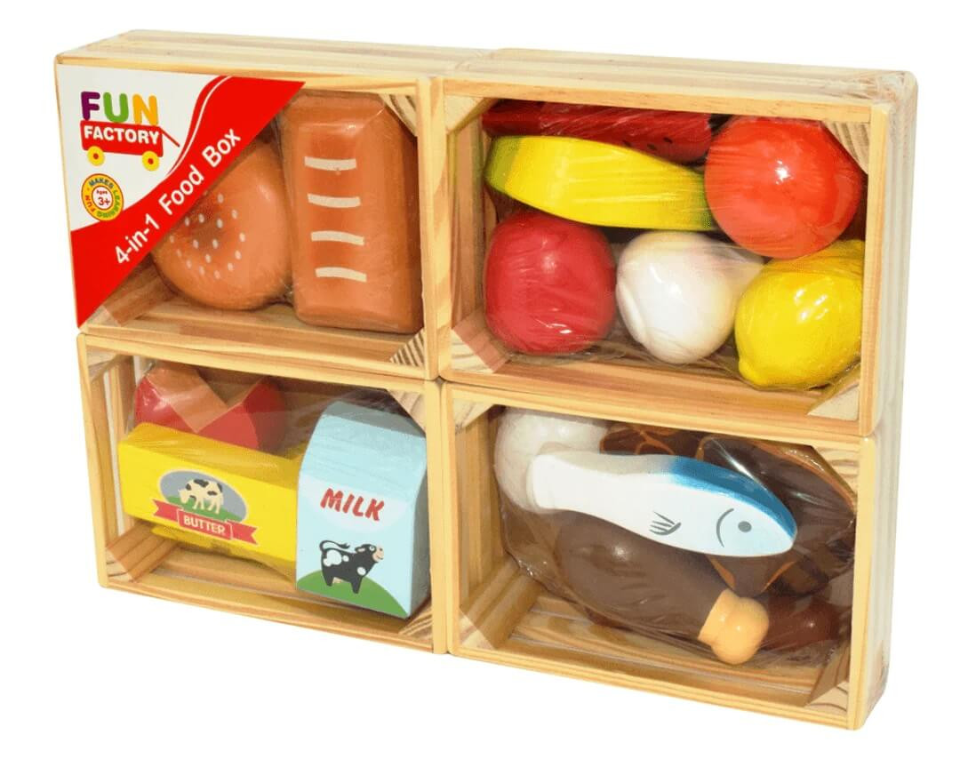 Fun Factory Wooden Food Crate Set Sale | Australia Shipping