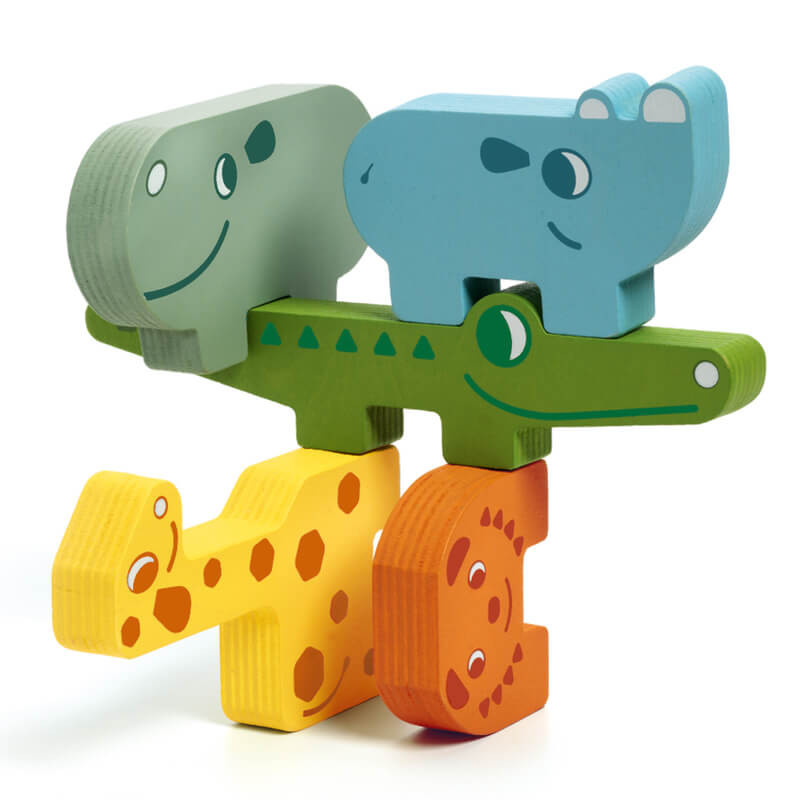Djeco Ze Totanimo Stacking Animals Sale! Australia Shipping