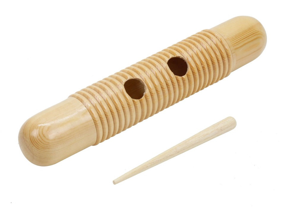 Natural Wooden Max Guiro | Wooden Kids Instruments Sale!