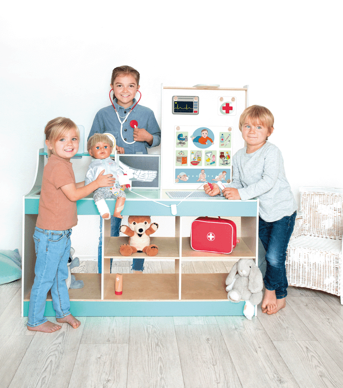 Pretend Play Doctors Station - 3 in 1 | Early Childhood Sale!