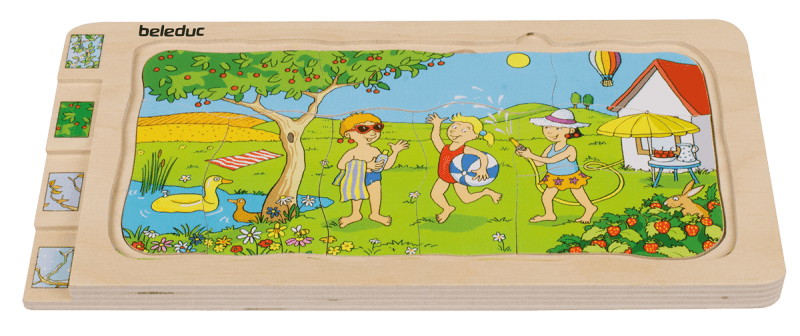 Beleduc Layer Puzzle - Four Seasons on Sale! Shop Layer Puzzles