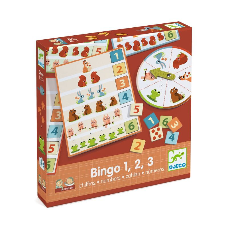 Djeco Eduludo Numbers Bingo Game on Sale | Express Shipping!