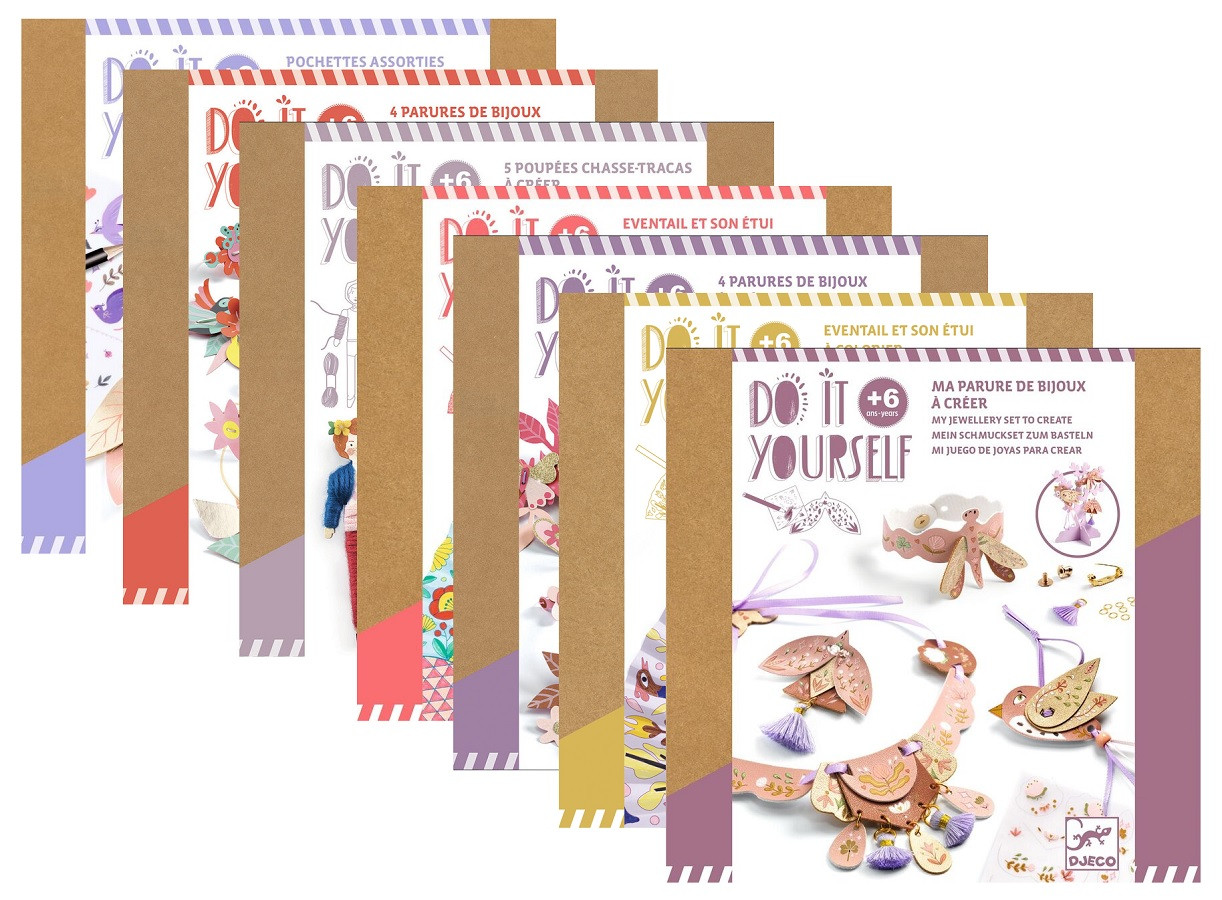 Djeco DIY Kids Creative Packs for 6 Years and Up! Express Shipping