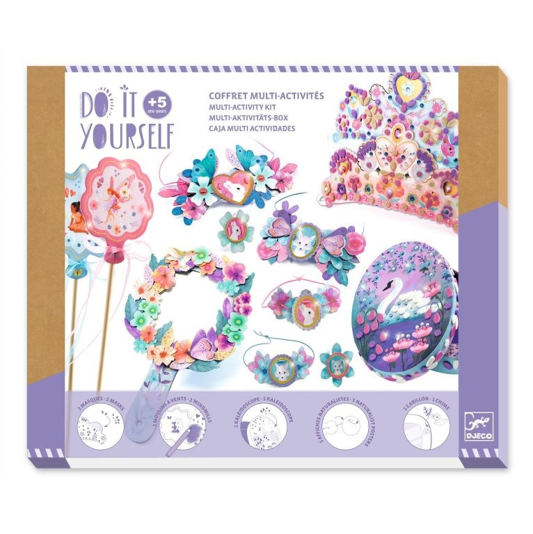 Djeco Do It Yourself Nymphea Multi-Craft Set Kit - Sale & Express Shipping!