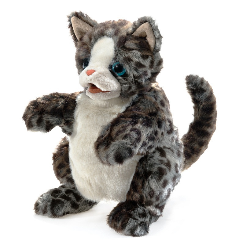 Folkmanis Wildcat Kitten Puppet on Sale! Animal Puppets Online