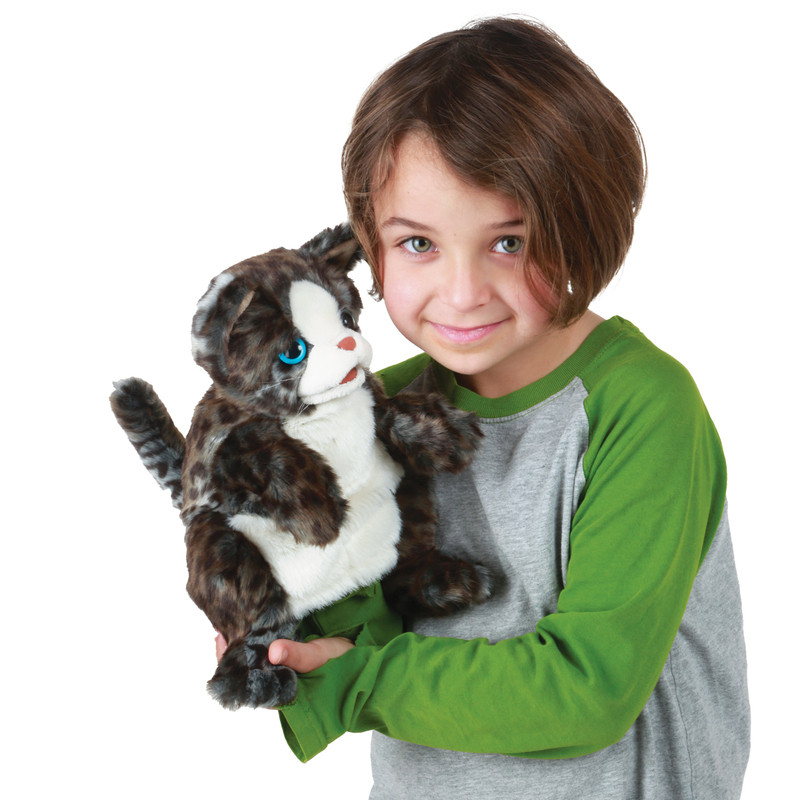 Folkmanis Wildcat Kitten Puppet on Sale! Animal Puppets Online