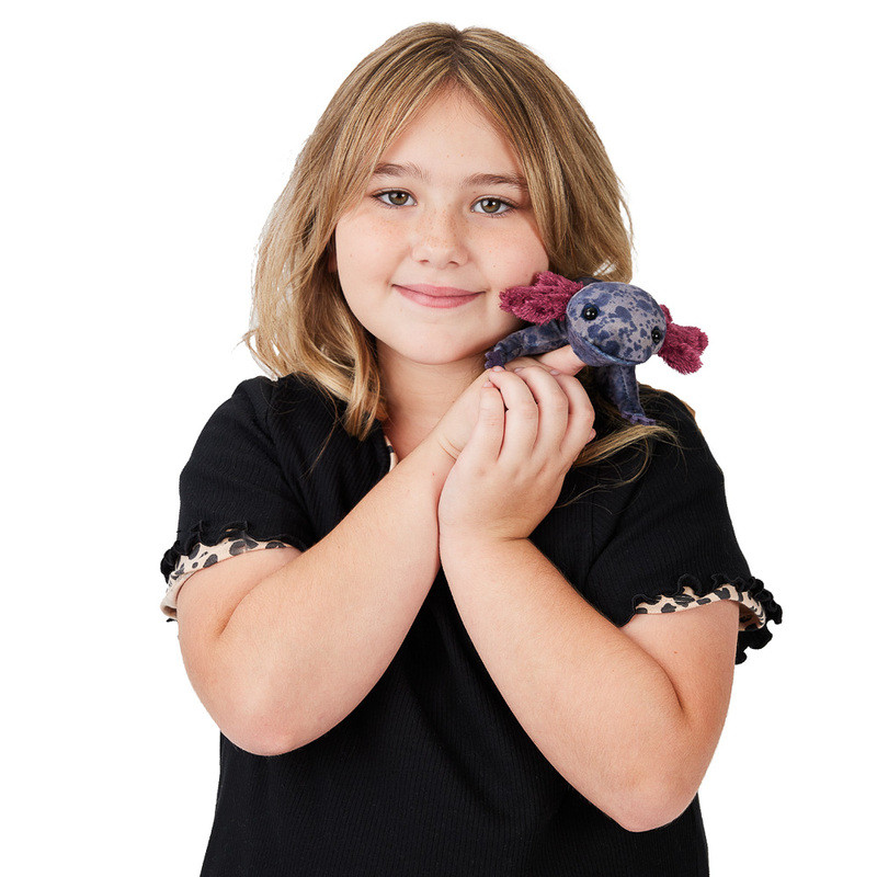Folkmanis Black Axolotl Puppet on Sale!
