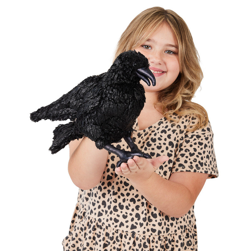 Folkmanis Mini Crow Puppet on Sale!