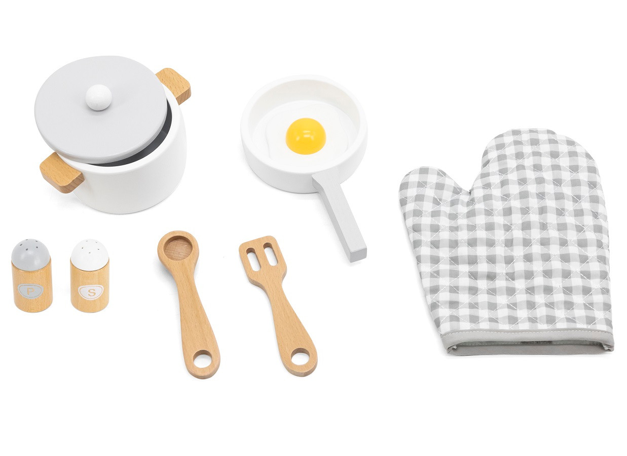 Wooden Toy Pots & Pan Cooking Set on Sale! Huge Range Kitchen Toys!