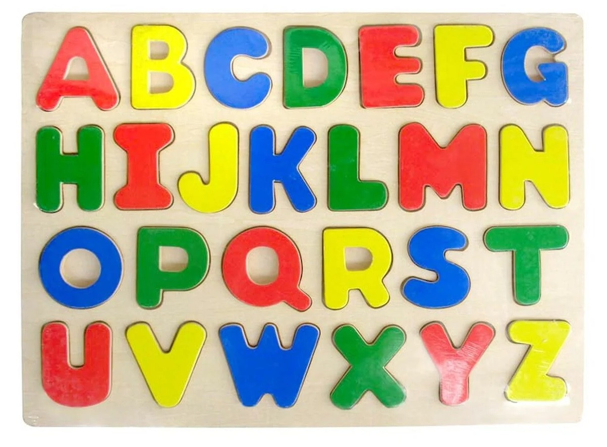 Upper Case Alphabet Learning Puzzle for Toddlers - Fast Shipping!