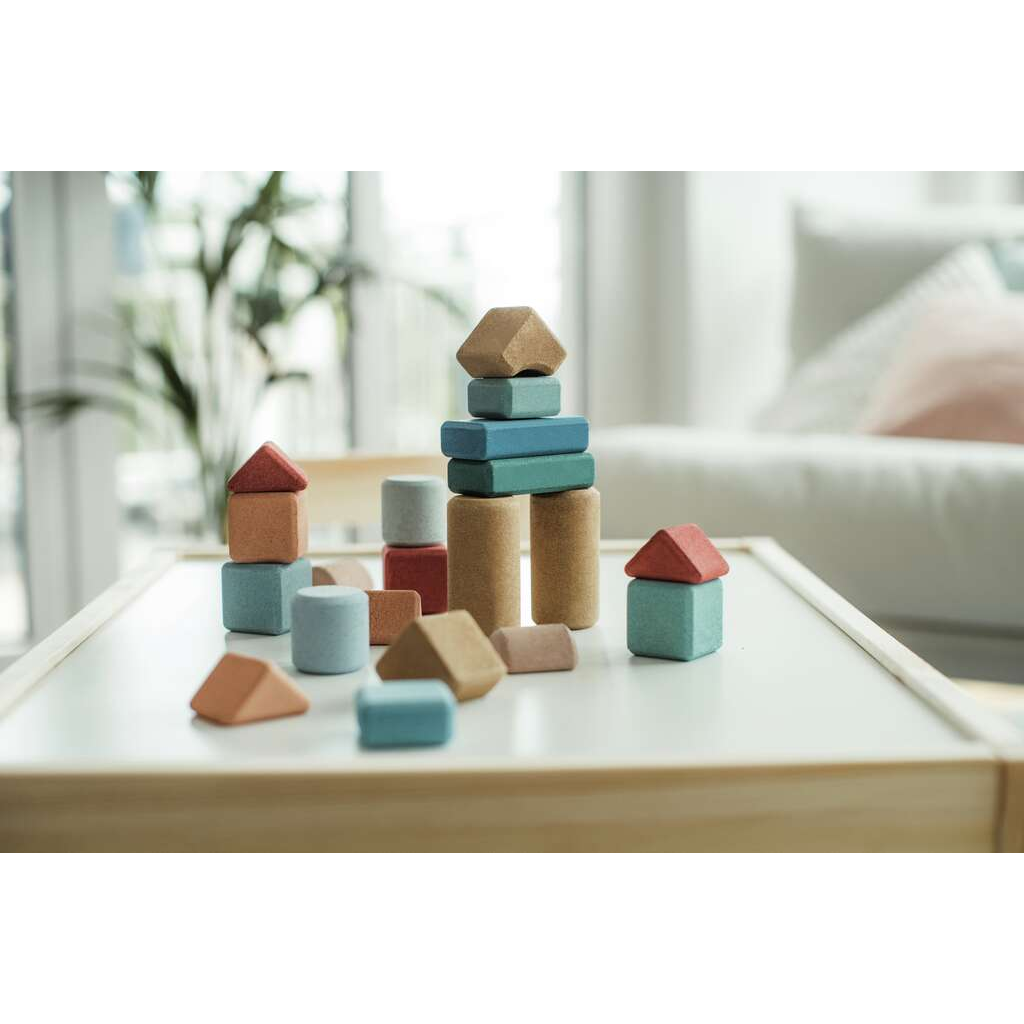 Korko Toys Building Blocks - 20pcs on Sale! Cork Toys Australia