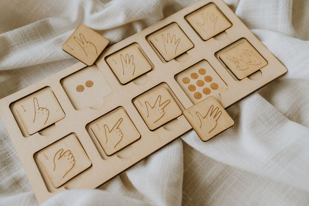 Auslan Maths Matching Board | Early Learning Auslan Resources