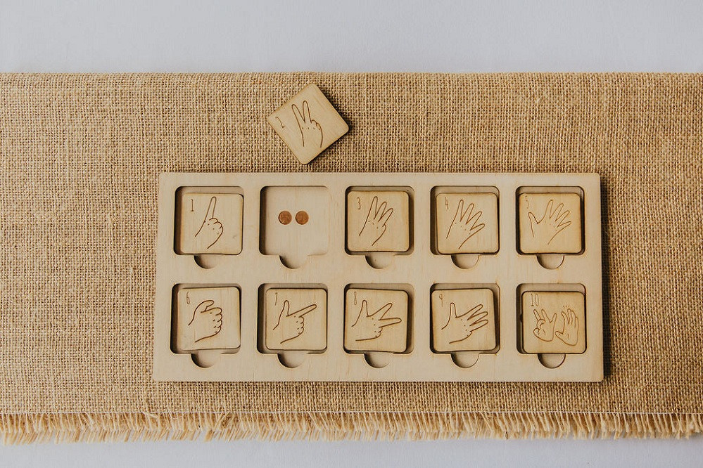 Auslan Maths Matching Board | Early Learning Auslan Resources