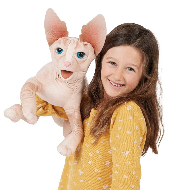 Folkmanis Sphynx Cat Puppet on Sale! Folkmanis Puppets Australia