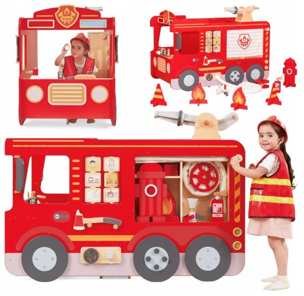 Viga Super Fire Engine Indoor Kids Playset | Sale & Express Shipping!