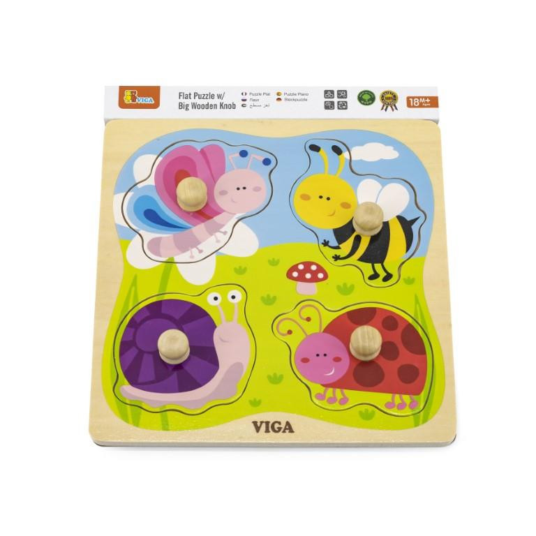 Viga Big Knob Puzzle - 24 Pcs | Sale & Express Shipping!