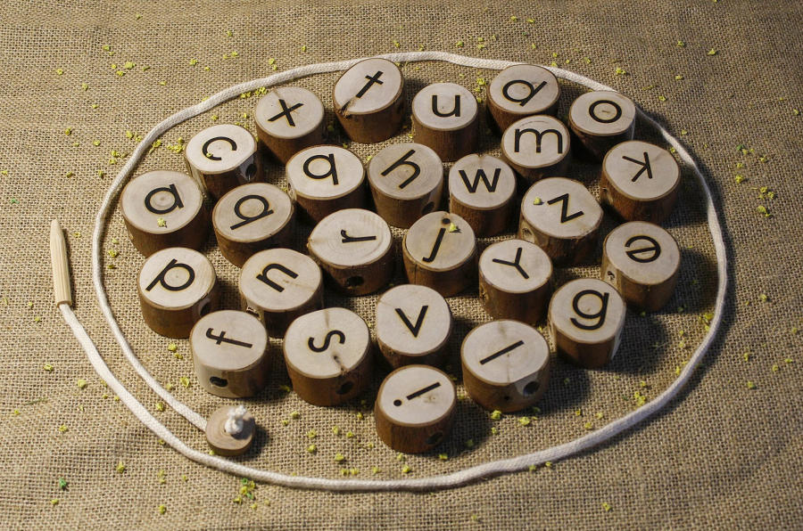 Qtoys Alphabet Threading Set on Sale! Fast Shipping