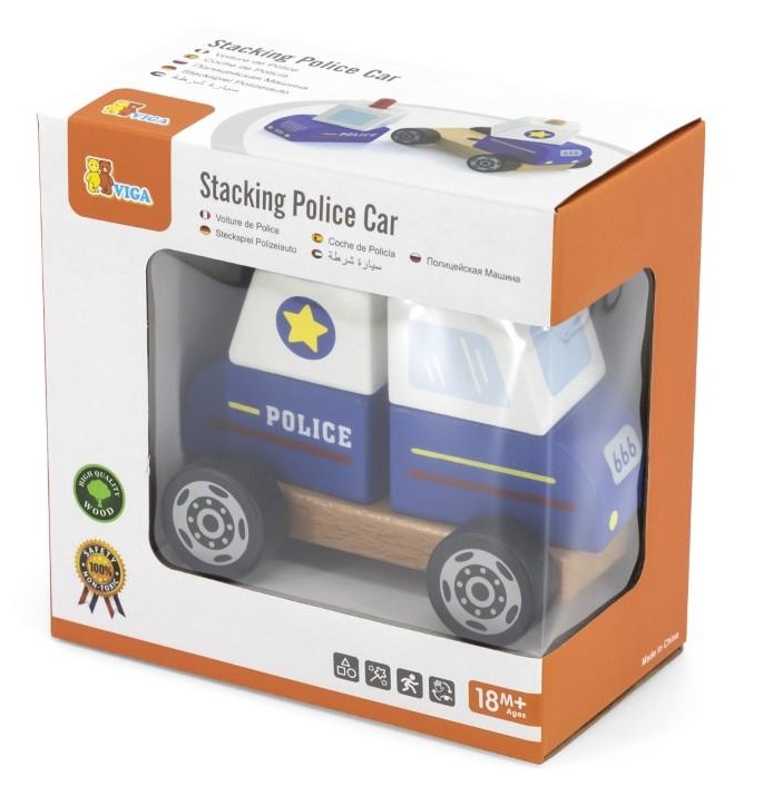 Viga Stacking Police Car on Sale! Fast Australia Wide Shipping