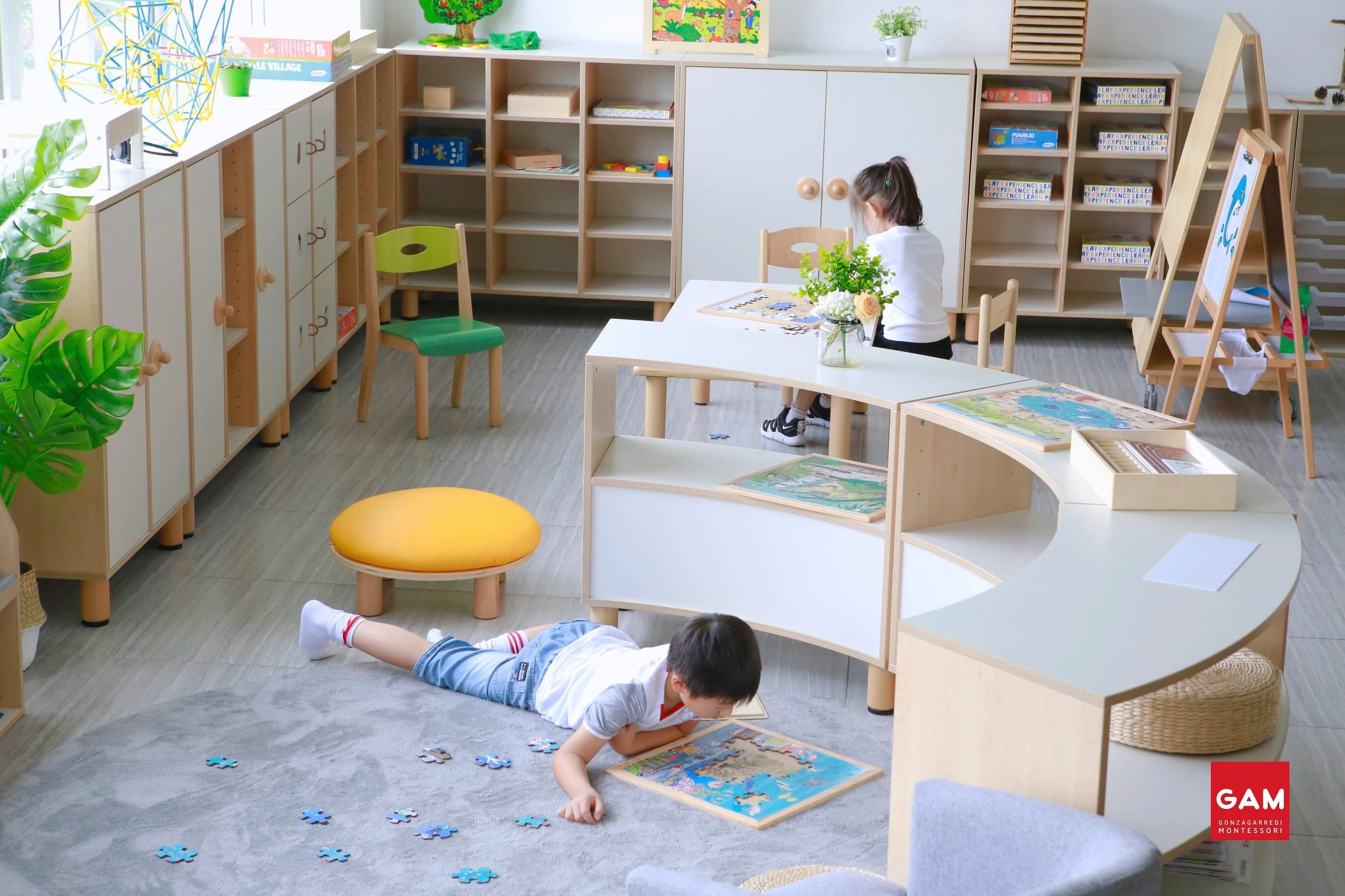GAM Montessori Curved Half Open Shelf on Sale!