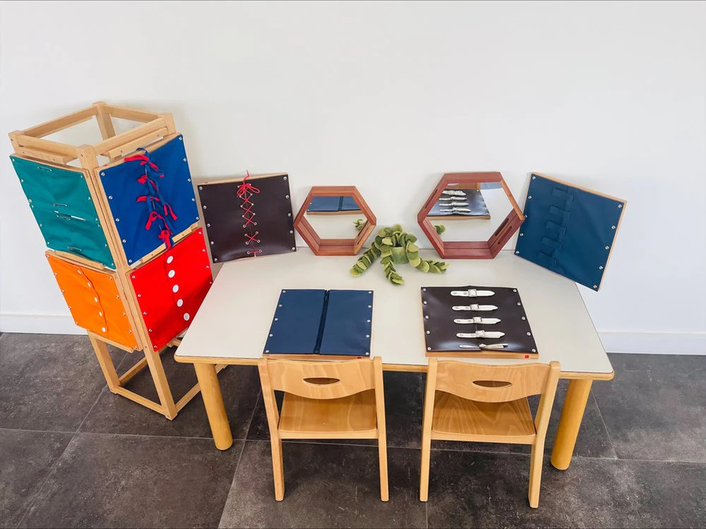 Montessori Practical Life Frames with Optional Stand | Durable | Sale!