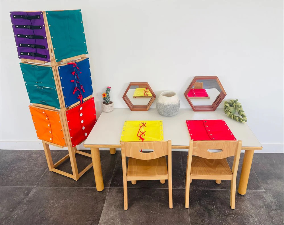 Montessori Practical Life Frames with Optional Stand | Durable | Sale!