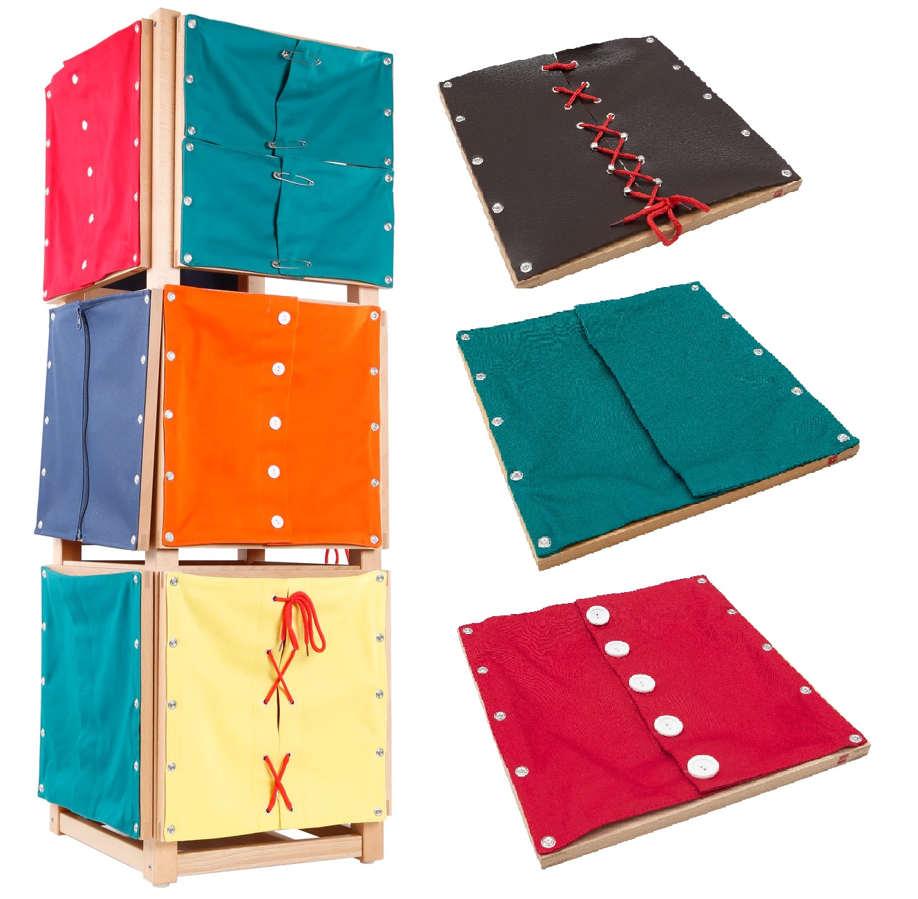 Montessori Practical Life Frames with Optional Stand | Durable | Sale!