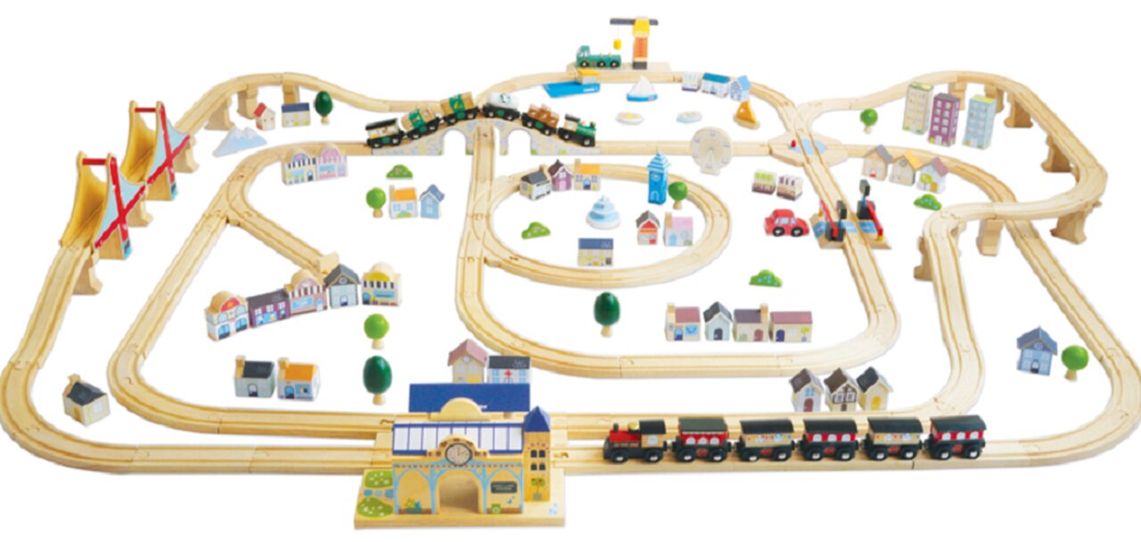 Best 5 Wooden Train Sets for Boys & Girls - KindtoKidz Toys & Gifts