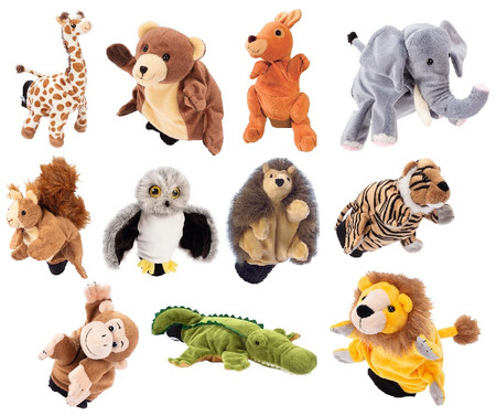 Beleduc Wild Animal & Forest Animal Puppets on Sale!