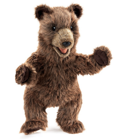 Folkmanis Bear Cub Puppet on Sale! Australia Wide Fast Shipping.