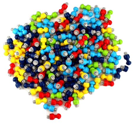 Plug It Game Plugs | 100 pieces for lots of creative fun!