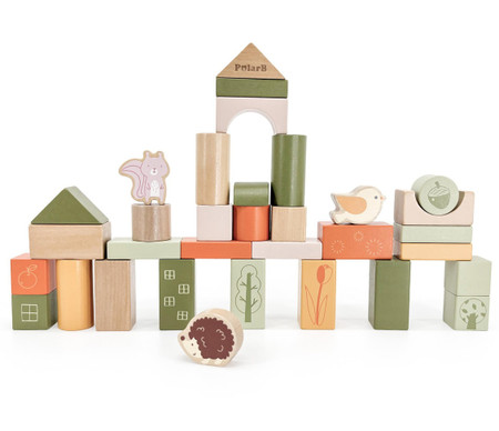 Forest Themed Wooden Blocks | Sale & Express Shipping Australia Wide!